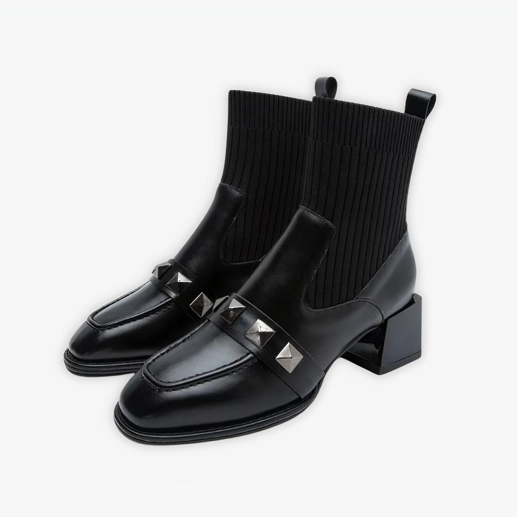 Boots santiag avec rivets décoratifs • Ma Santiag