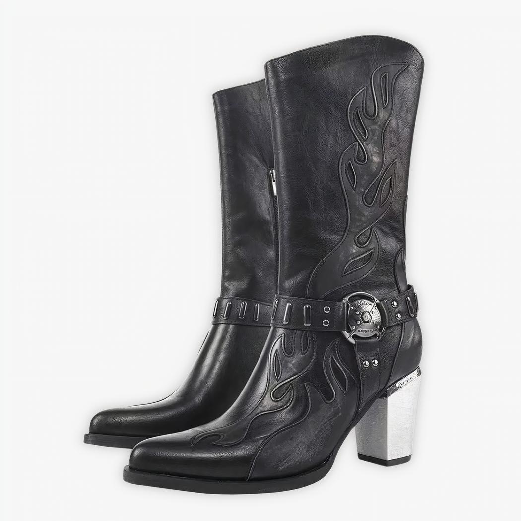 Santiag à talon haut design et contemporaine • Ma Santiag